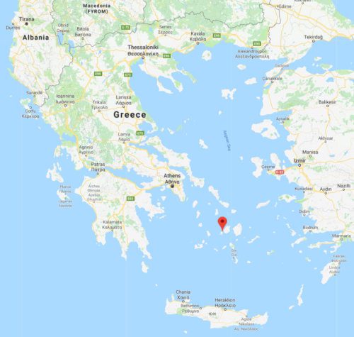 Antiparos Map - Antiparos.com